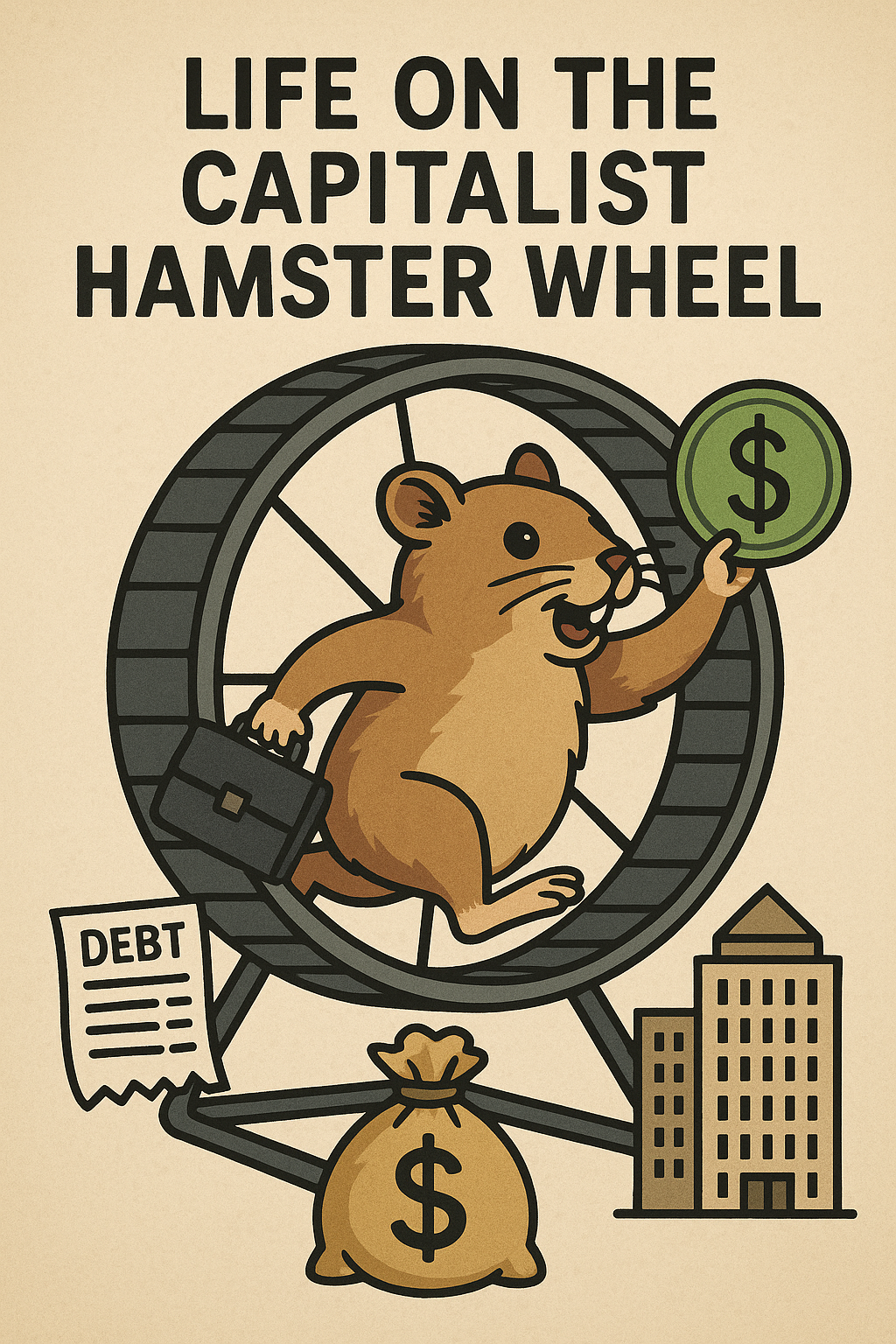 Life on the Capitalist Hamster Wheel | by Edwin Kiplagat | Jun, 2025 ...