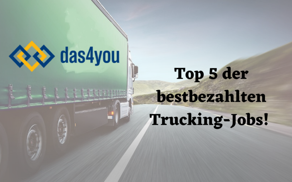 Top 5 Highest Paying Trucking Jobs! - das4you - Medium