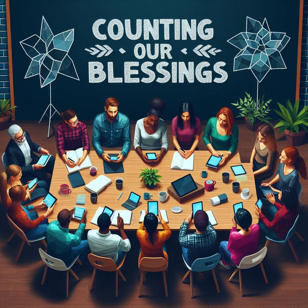 Why Is Everyone Hungry for More?. We've got so much to be grateful for ...