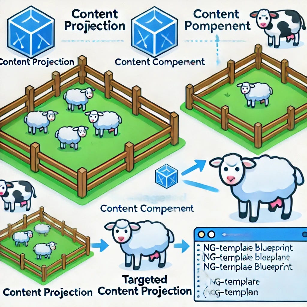 Understanding Angular Content Projection: A Simplified Guide with Example | by M Business ...