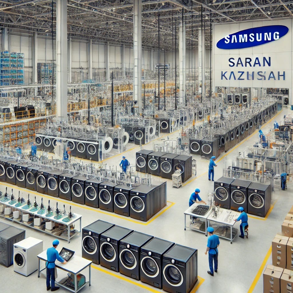 Samsung’s New Production Facility in Saran: A Milestone for Kazakhstan’s Industrial Landscape ...