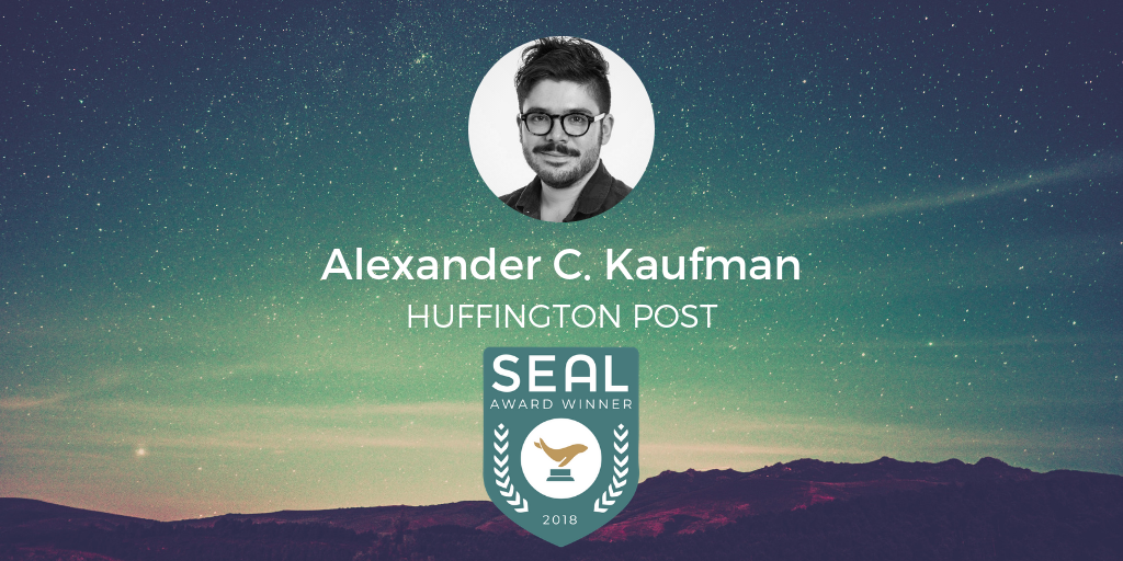 Alexander C. Kaufman: SEAL Award Winner 2018 | by SEAL Awards ...