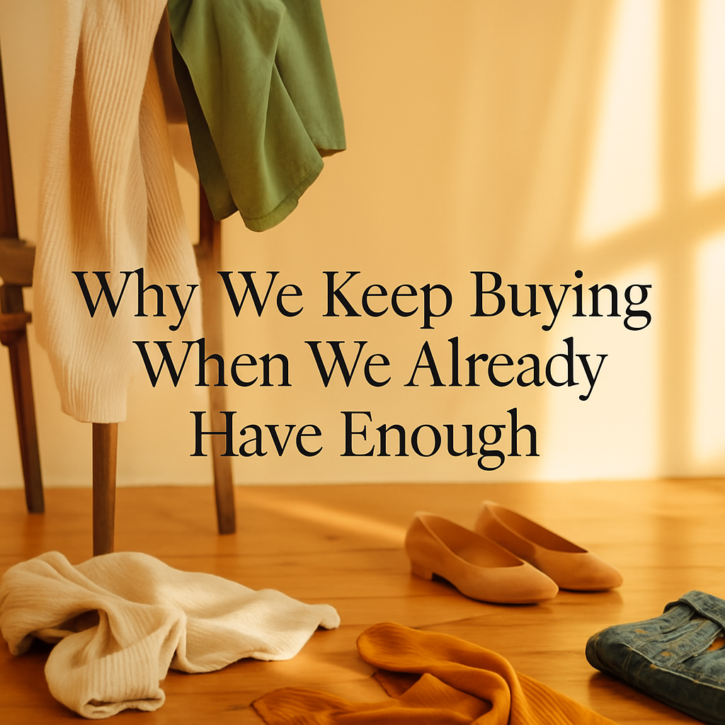 Why We Keep Buying When We Already Have Enough | by IamMayah | Nov ...