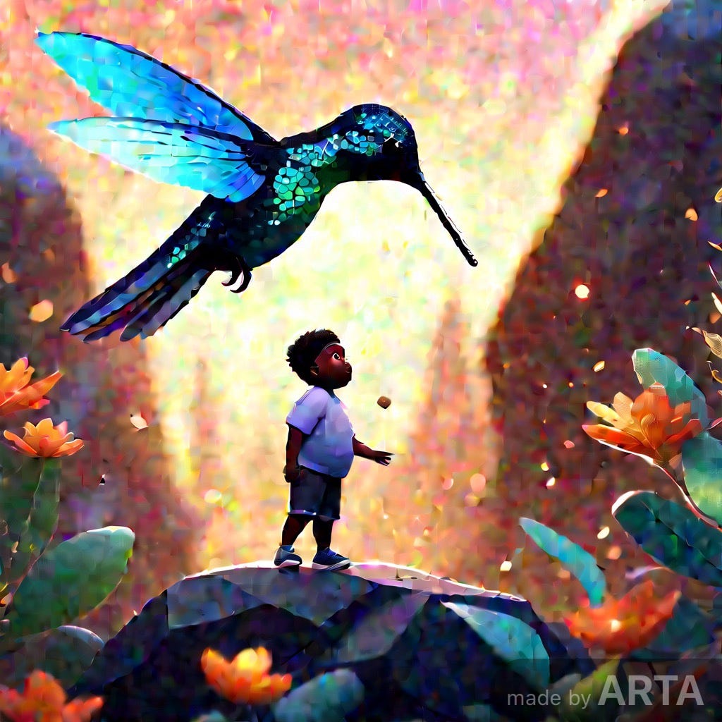 Where the Hummingbird Leads. The Secret Guardian: A Boy and His Rock ...
