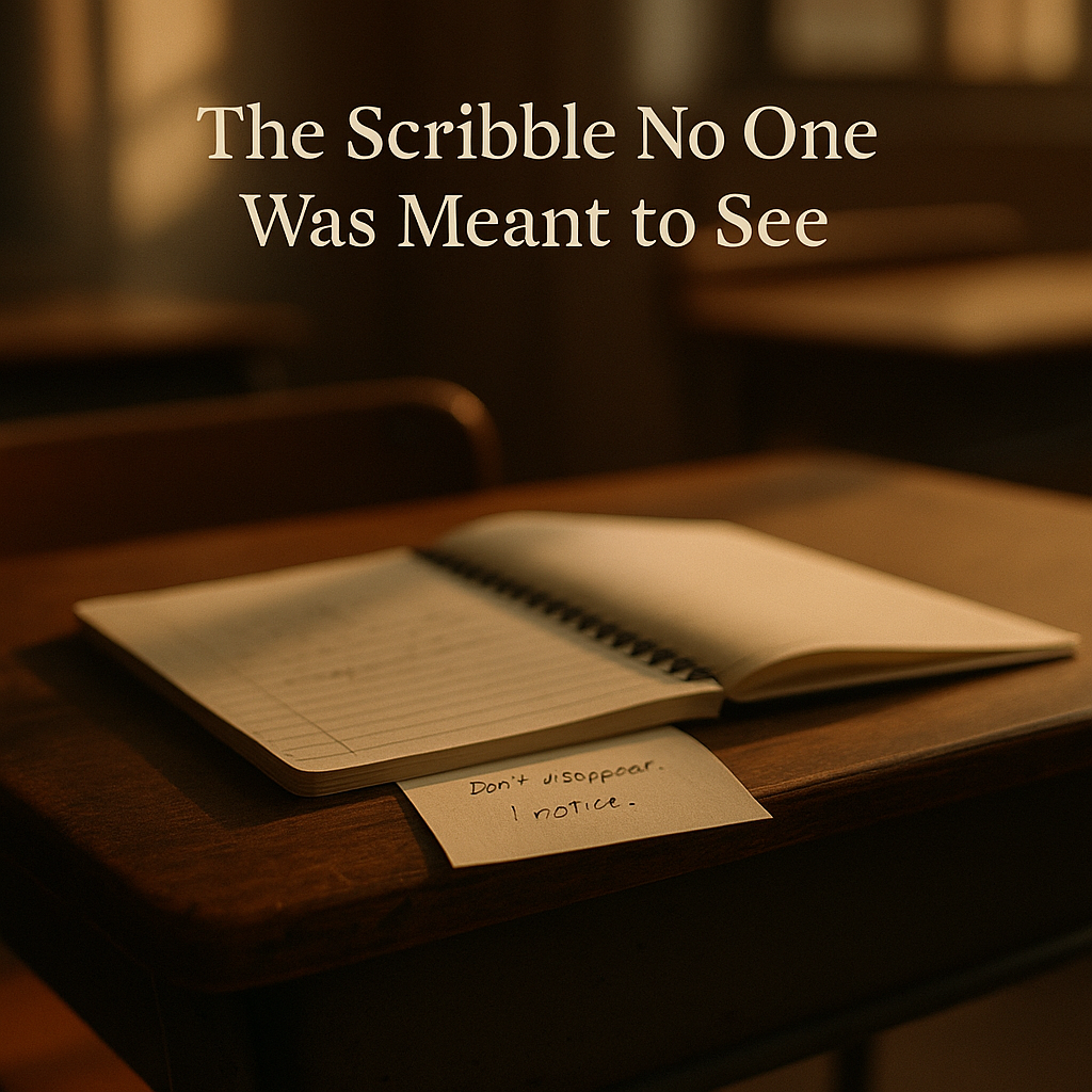 The Scribble No One Was Meant to See-(Day 4) | by NicaVaren | Medium