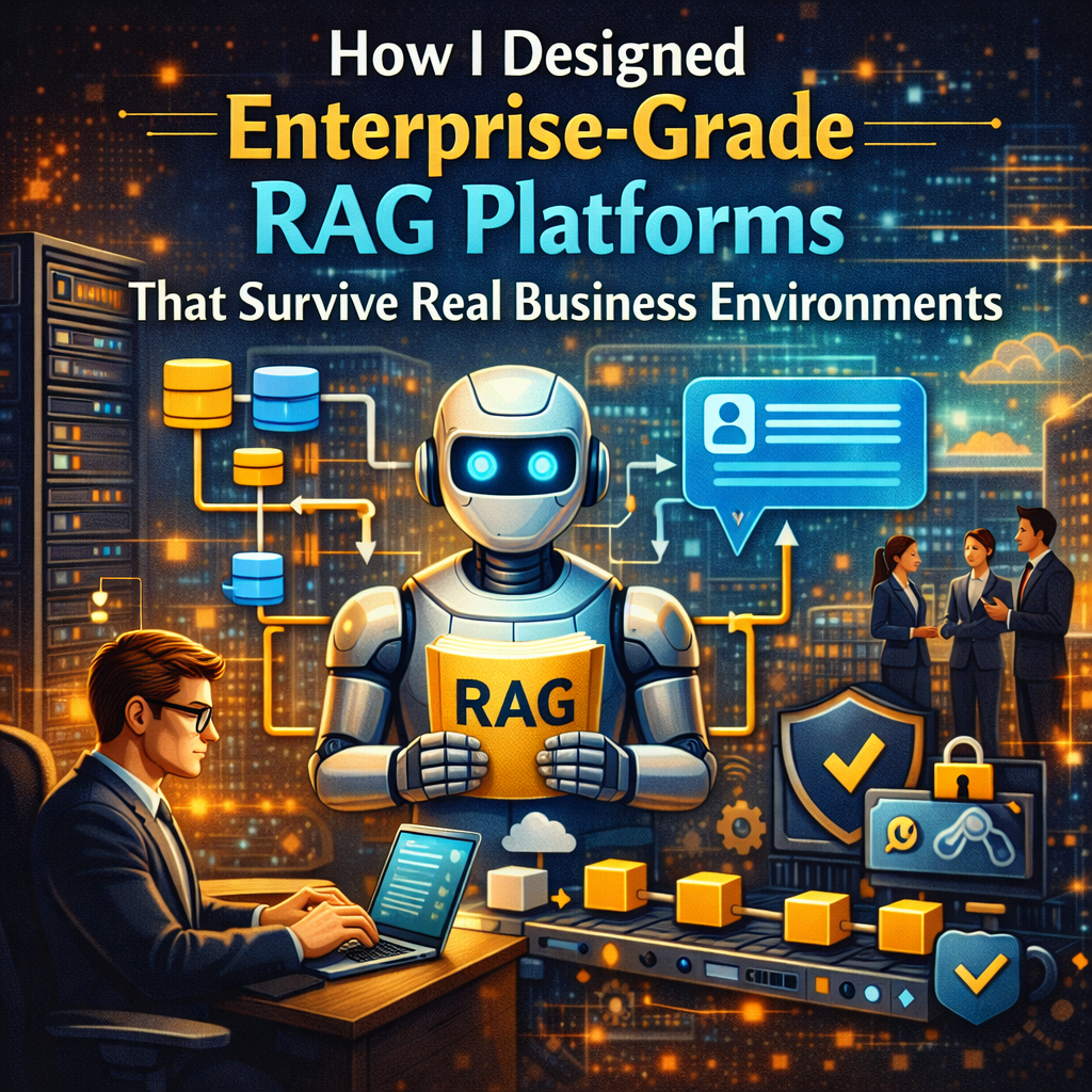 How I Designed Enterprise-Grade RAG Platforms That Survive Real ...