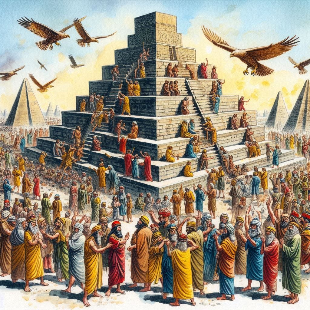 Babel Reversed. Pentecost Sunday Genesis 11:1–9; John… | by Christopher ...