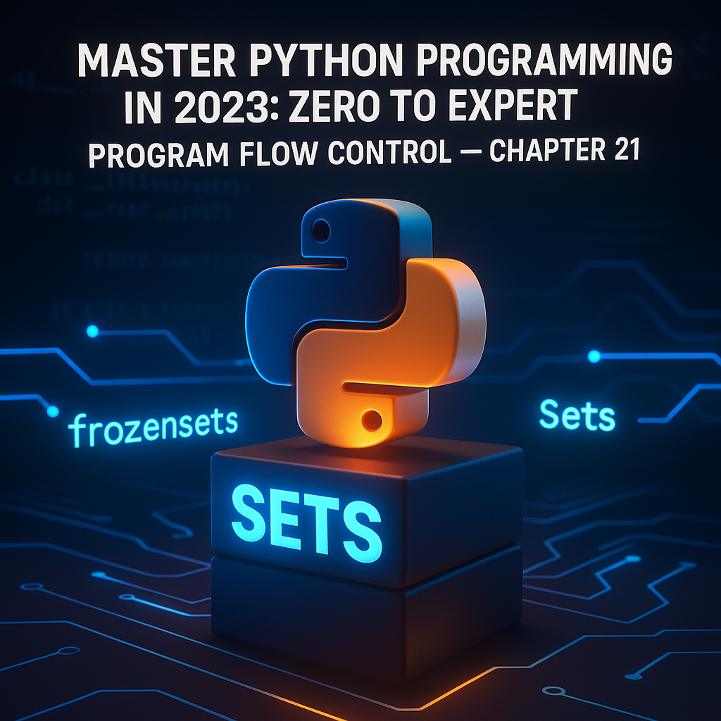 Master Python Programming in 2025: Zero to Expert — Set and Frozensets in Python — Chapter 21 ...