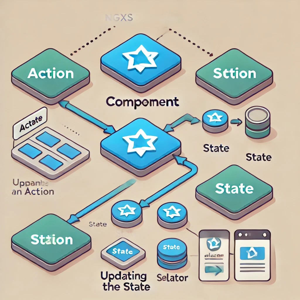 Mastering State Management in Angular with NGXS | by Rutuja Dudhbhate | Mar, 2025 | Medium