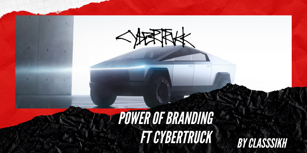 Power of Branding ft Cybertruck. The Tesla company launched a new cyber ...