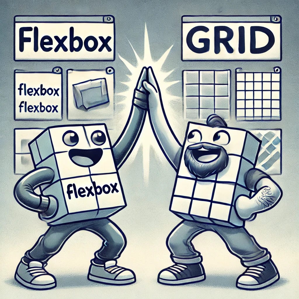 Flexbox vs Grid: The Ultimate Showdown (With No Real Winner) | by M ...