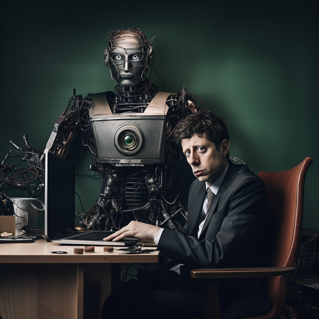 AI stole Sam Altman’s job - Larry Novsky - Medium