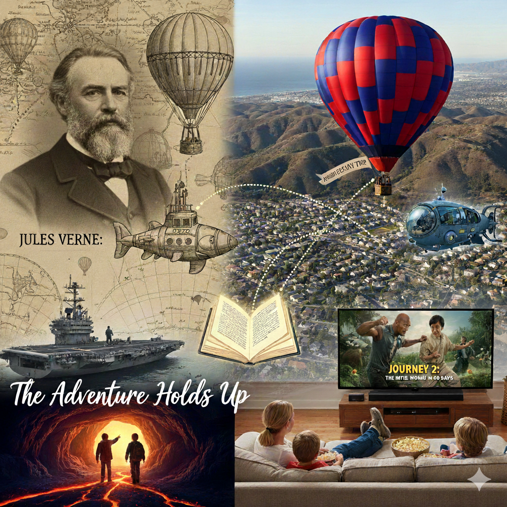 What Jules Verne Knew: Sci-Fi, Real Life, and Popcorn | the Challenged