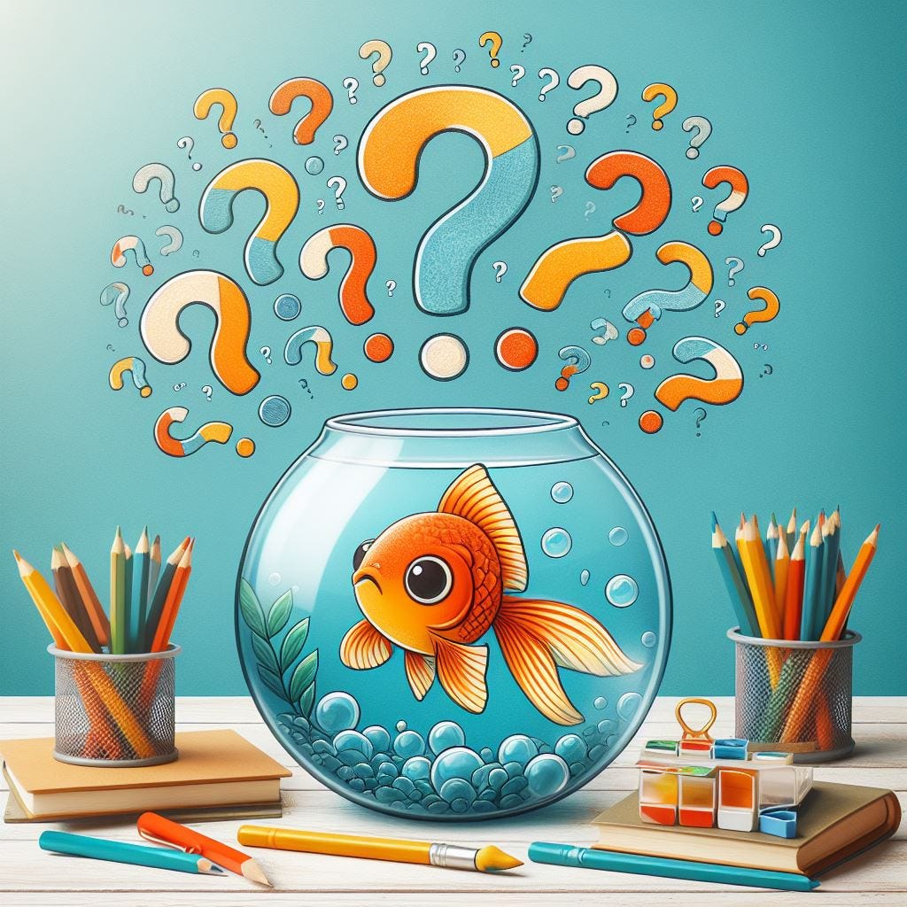 The Wobbly World of Belief. What does a goldfish think? | by Garrett B ...