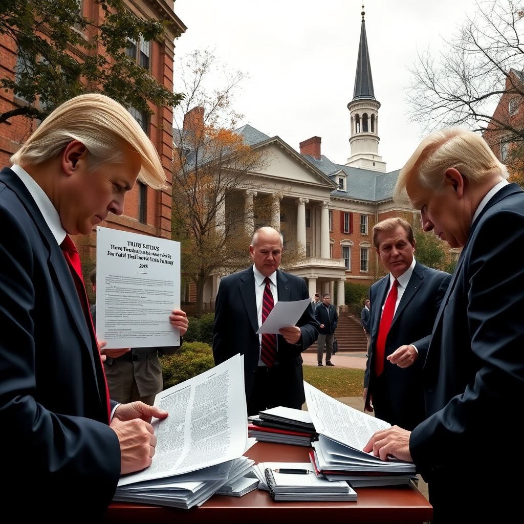 Investigation into Why the 47th President Targeted Harvard University ...