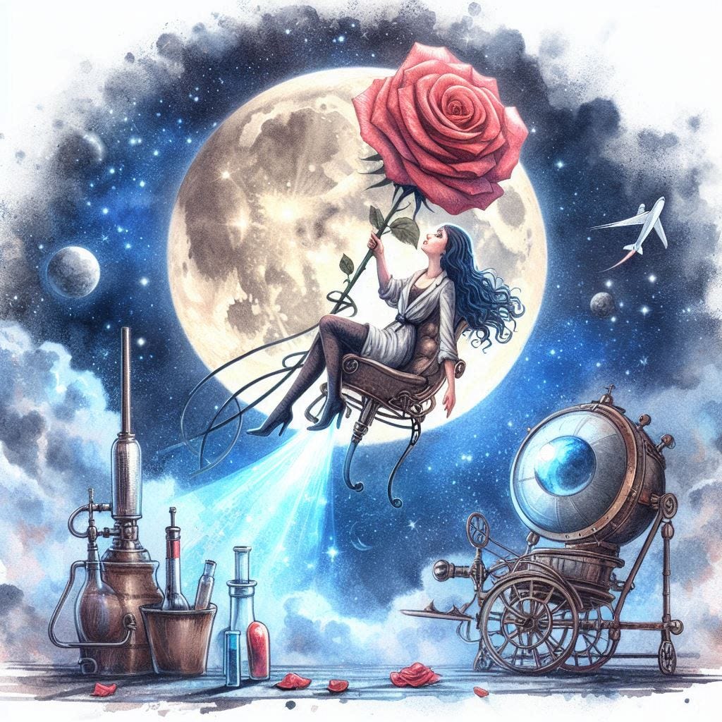 Catapult to the Moon. A poem of reminiscence and regret | by Mookie ...