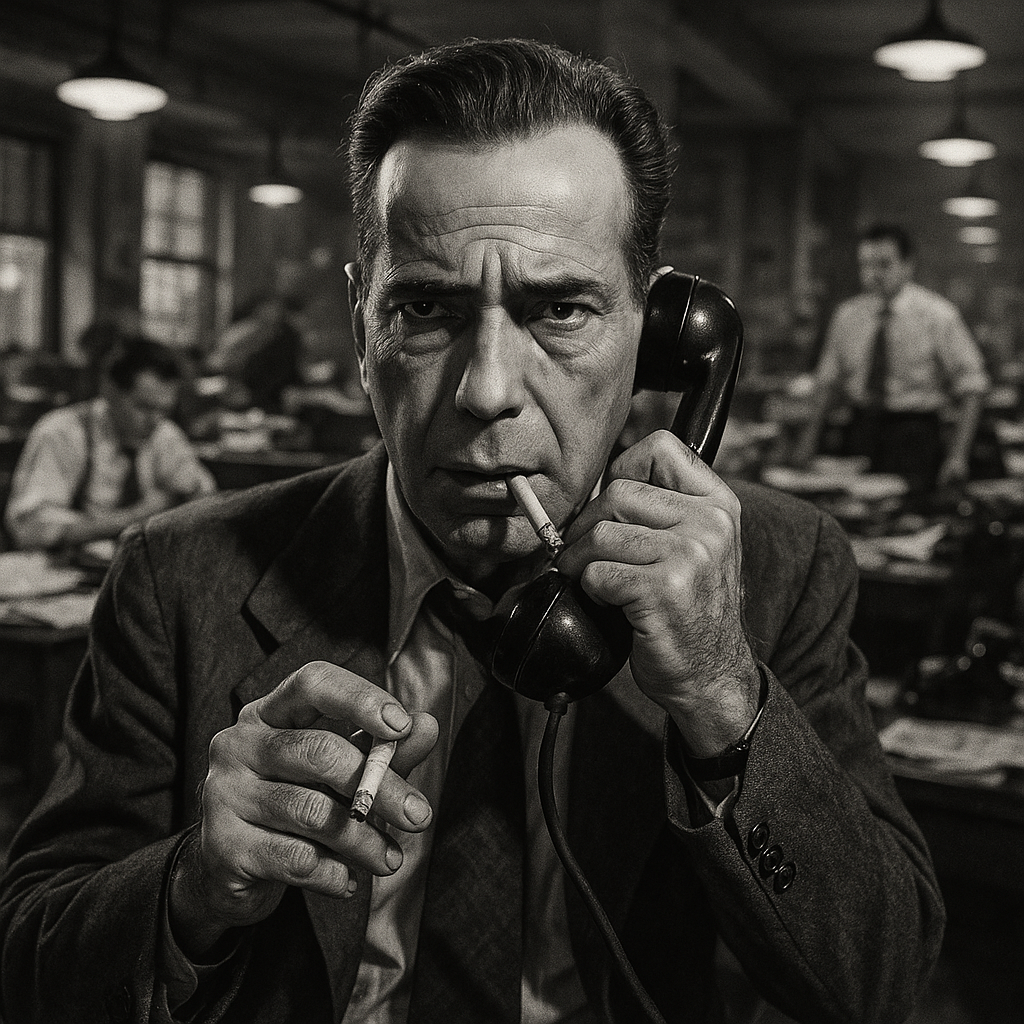 Deadline — U.S.A.: Humphrey Bogart’s Forgotten Triumph and Journalism’s Final Stand | by Umair ...