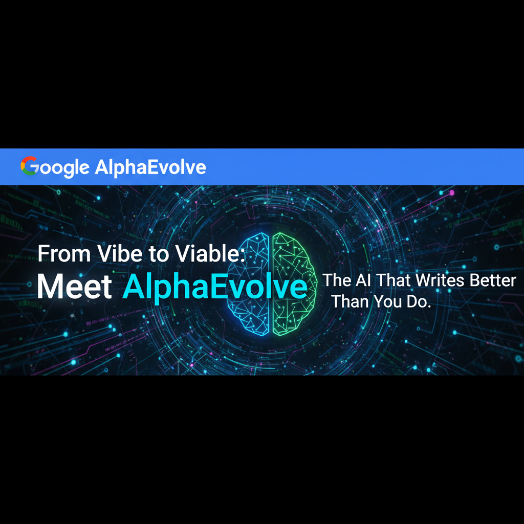 From Vibe to Viable: Meet AlphaEvolve — The AI That Writes Better Code ...