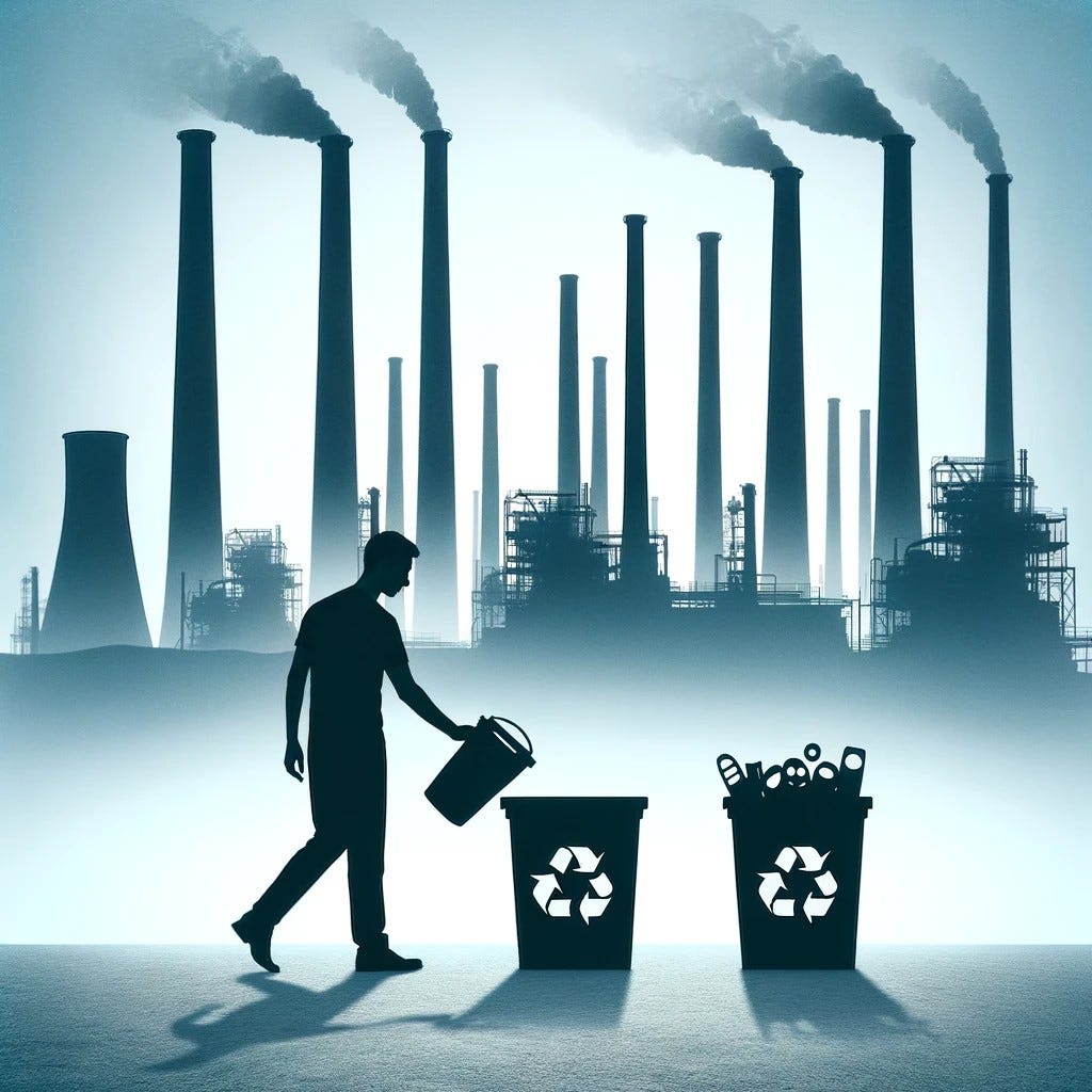 Redefining Climate Responsibility: Corporate Impact vs. Individual ...