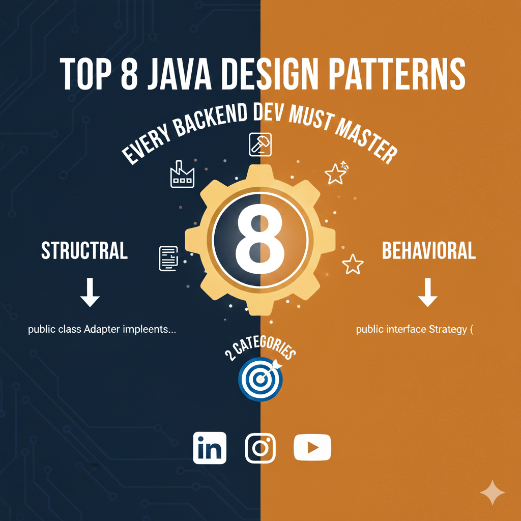 Top 8 Java Design Patterns Every Backend Dev Must Master | by Nikhil ...