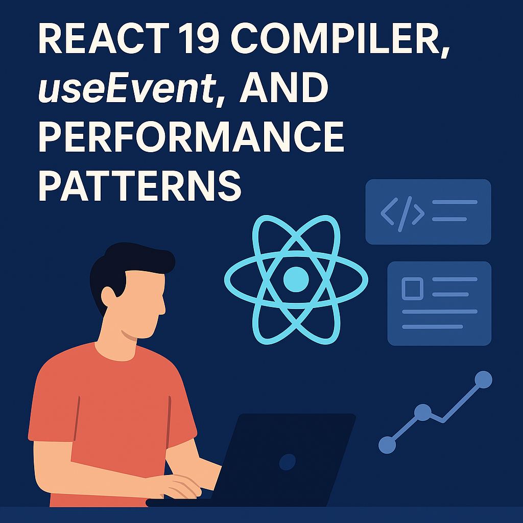 🚀 Deep Dive into React 19 Compiler, useEvent, and Performance Patterns | by afagh fth | Medium