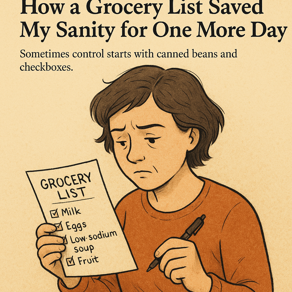 How a Grocery List Saved My Sanity for One More Day | by Mohammed M ...
