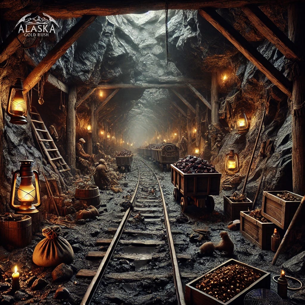 Working Conditions in Gold Mines During the Alaska Gold Rush | by Cam ...