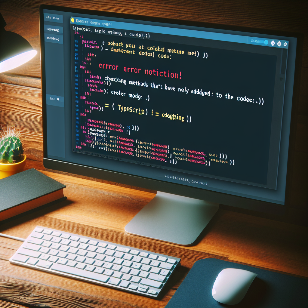 Handling Typescript Errors When Checking For Newly Added Methods By