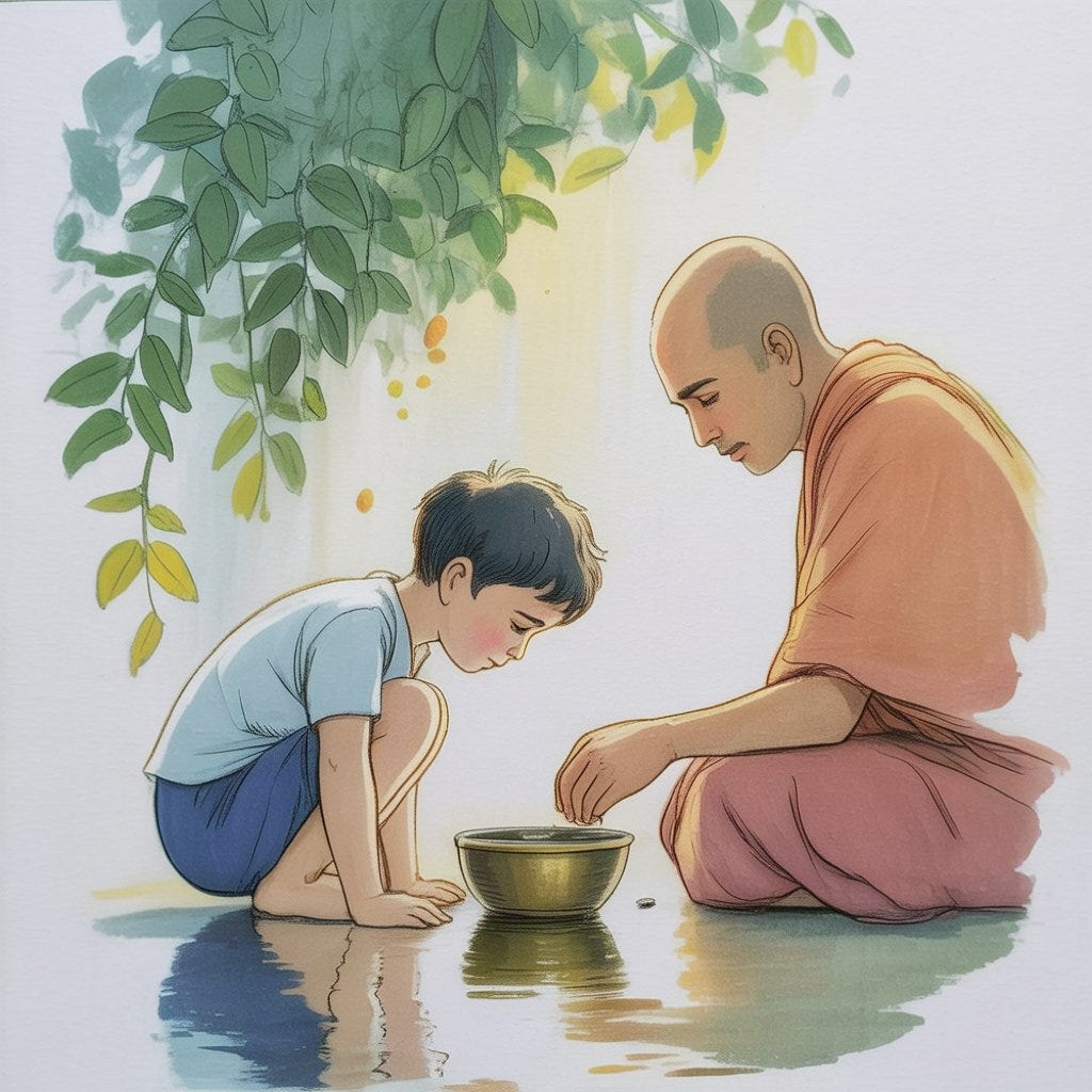 A Father’s Quiet Wisdom — The Buddha’s Lesson for Rāhula | by Mustaquim ...