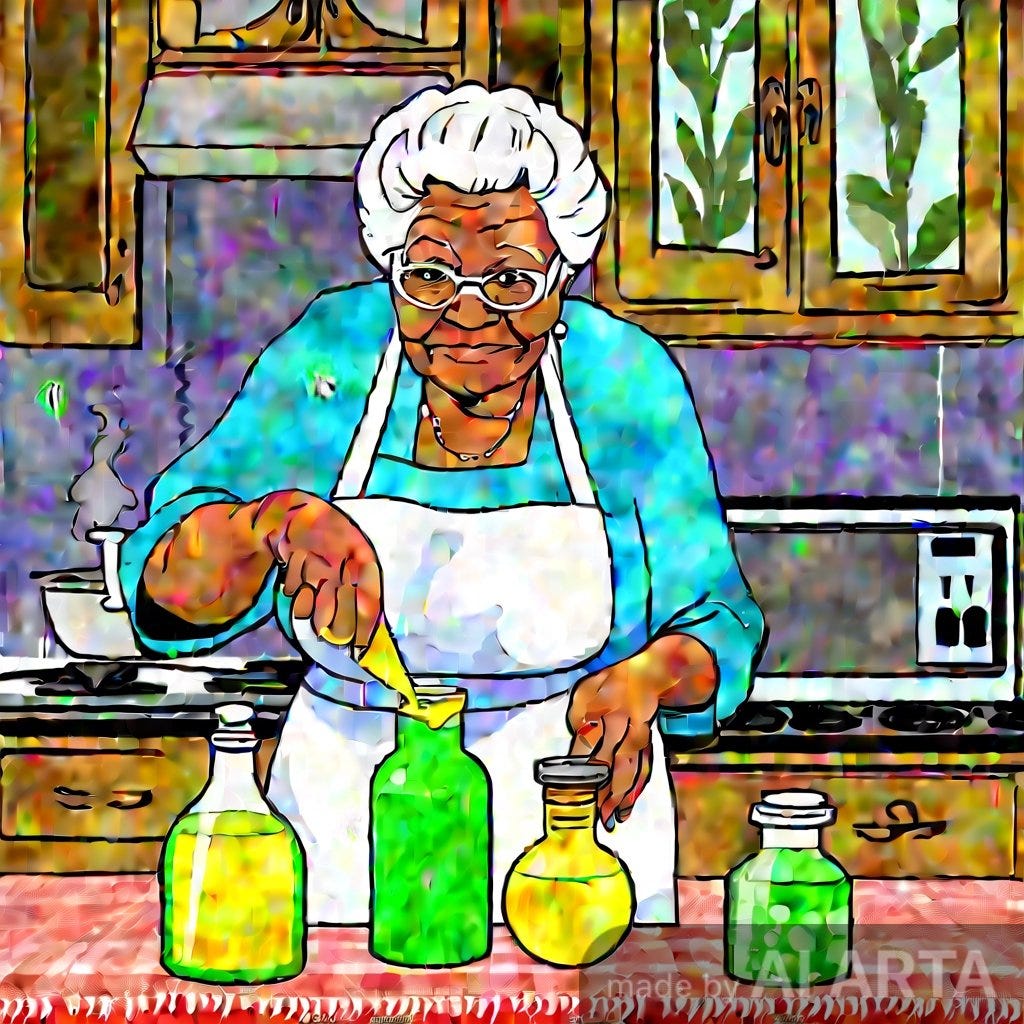 Grandma's Germ-Busting Potion. Randy always knew when Grandma was… | by ...