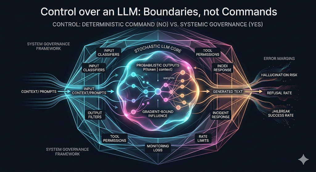 Control over an LLM isn’t about commands, it’s about probability and ...