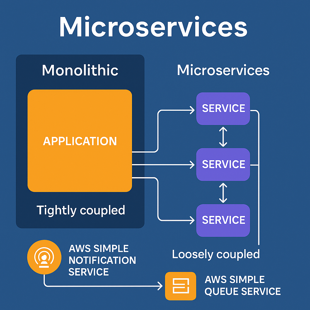🧱 Microservices vs. Monolithic Architecture: Why Modern Apps Choose Loosely Coupled Systems | by ...