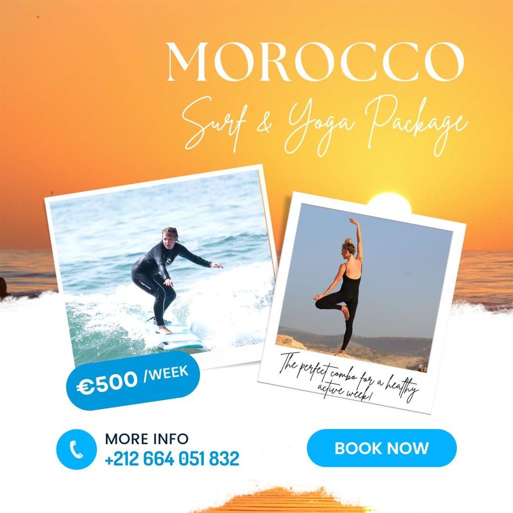 Morocco Surf Camp - Sunshine Surf Morocco - Medium