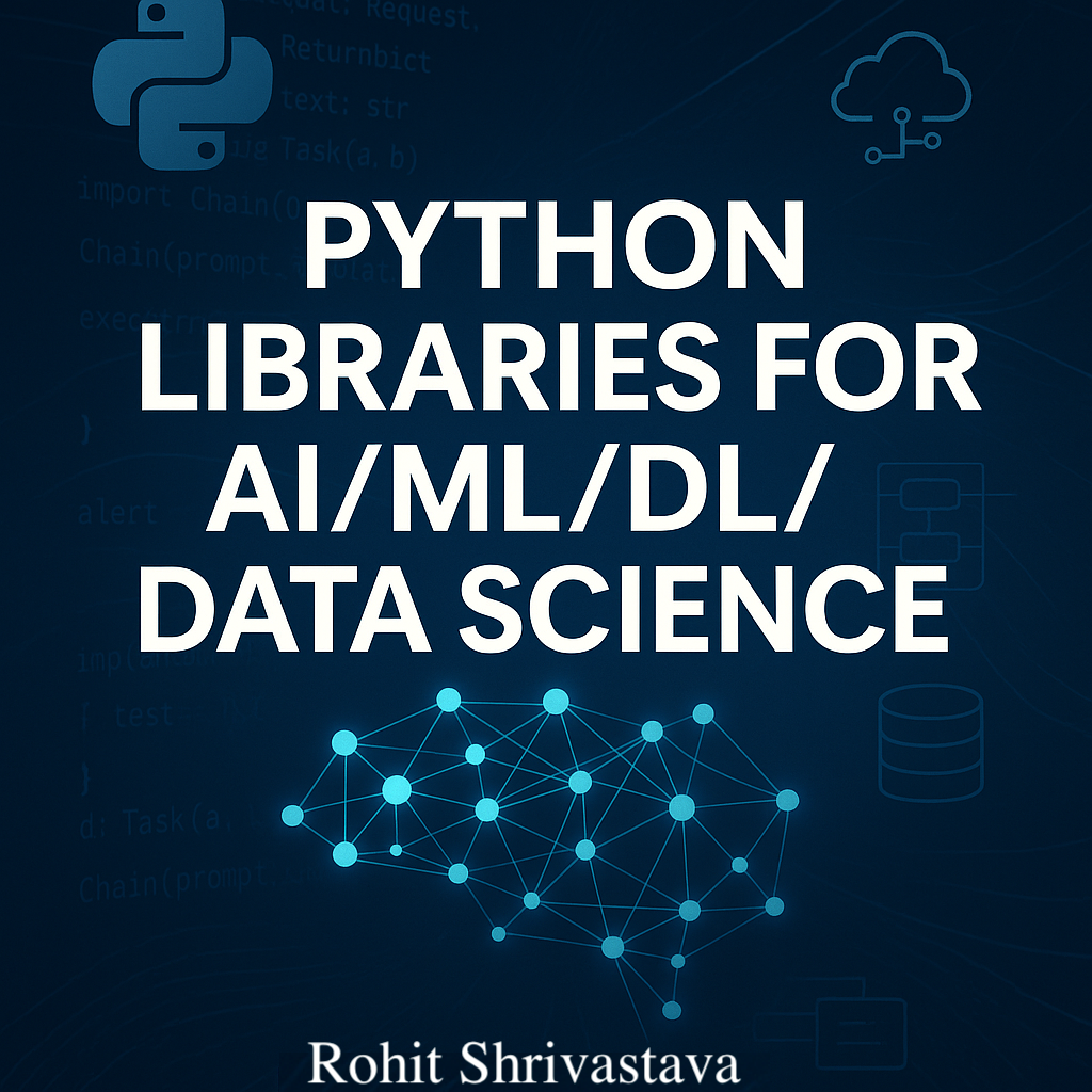 The Essential Python Libraries for AI, ML, DL, and Data Science (With Examples) | by Rohit ...