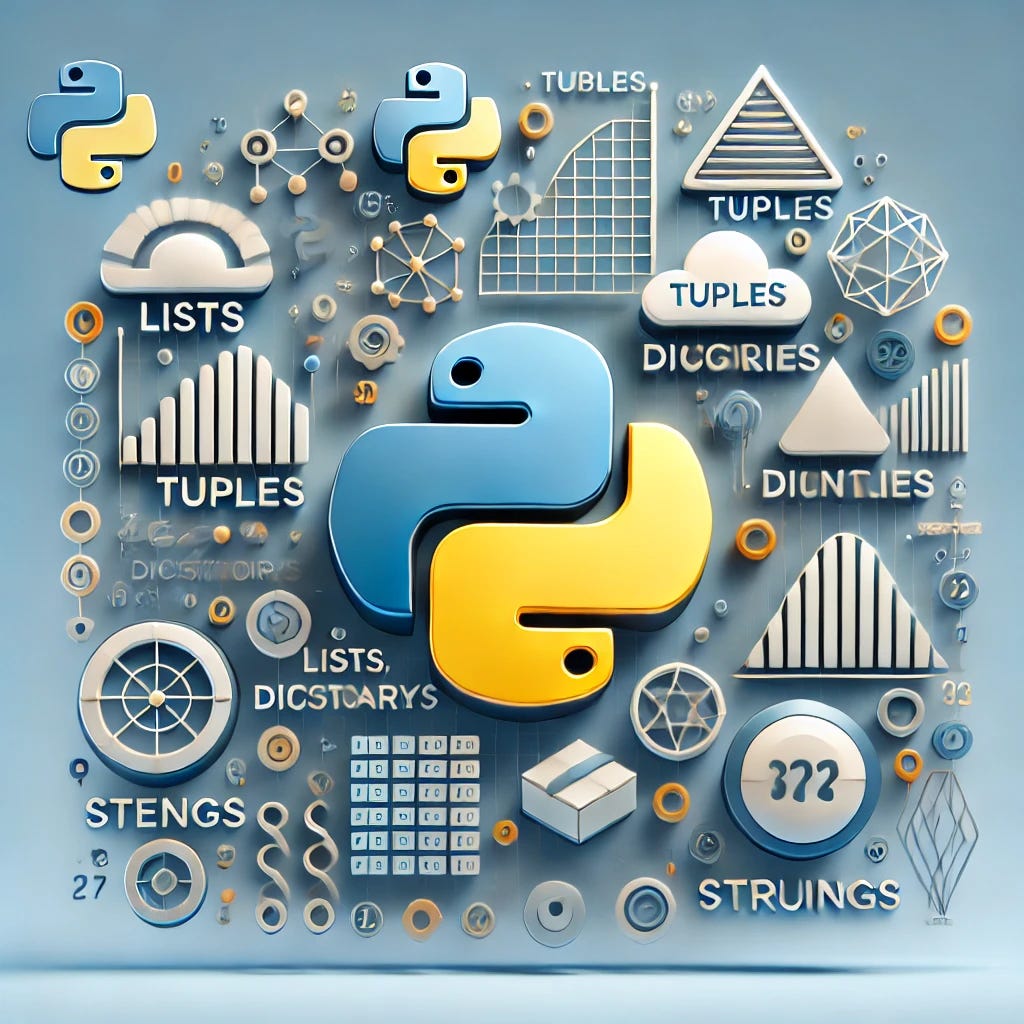 Python Language (5): Built-in Data Structures | by Sawsan Yusuf | Nov, 2024 | Medium