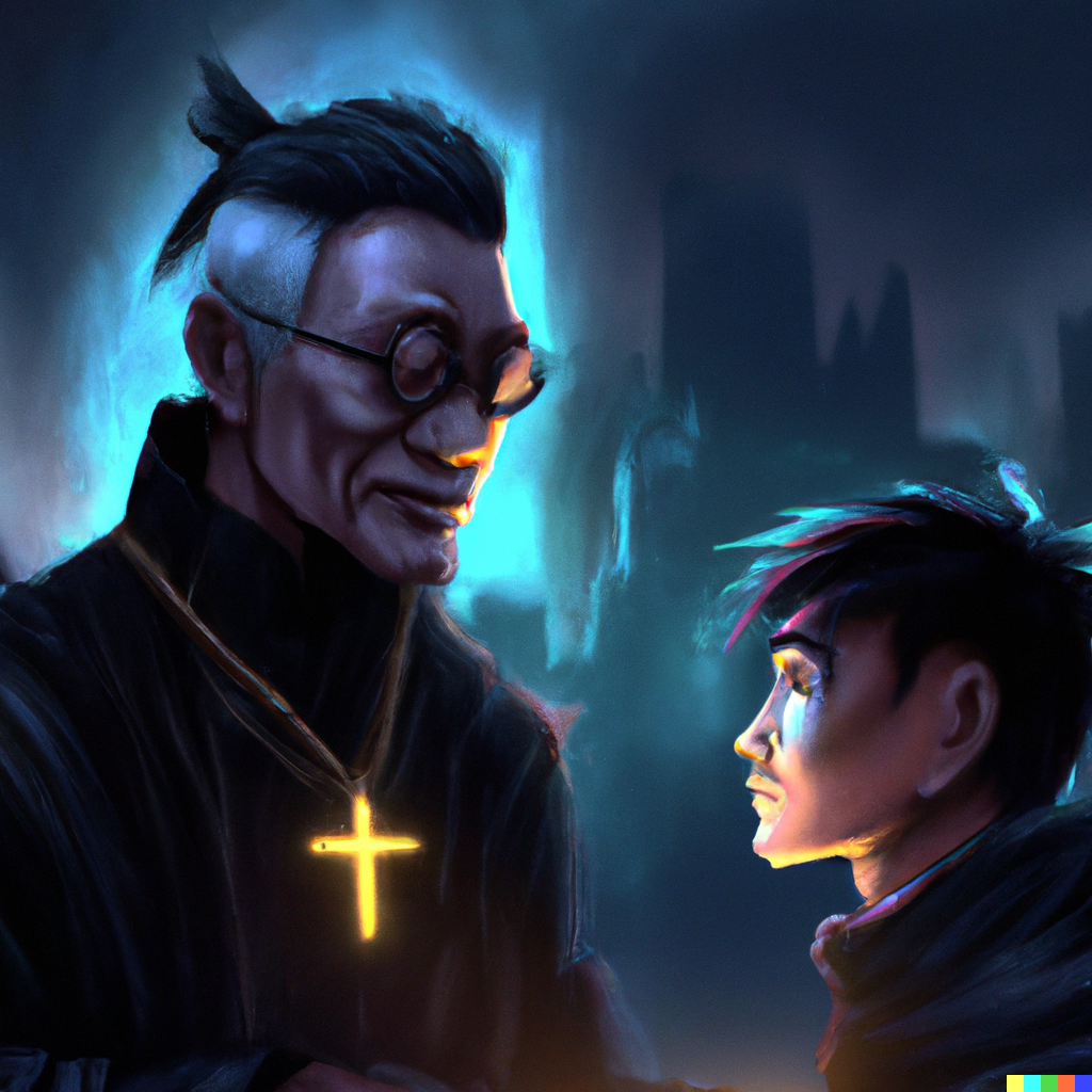 Tears in the Neon Rain. In the year 2167, Father Benjamin… | by Mark ...