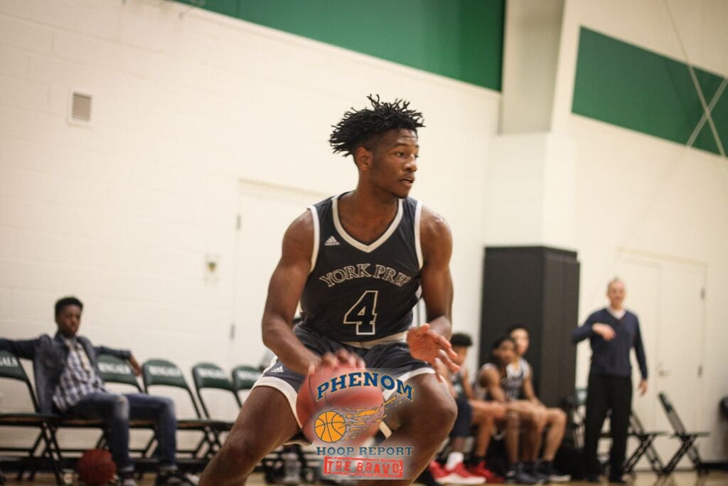 Jaron Williams visits Longwood. York Preparatory rising senior Jaron ...