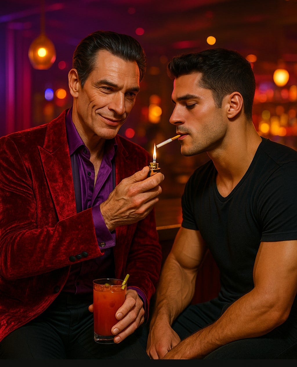 MorningStar Bar. Lucifer celebrates the rebellious joy… | by Mookie ...