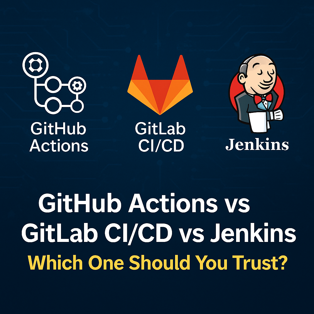 🚀 CI/CD: GitHub Actions vs GitLab CI/CD vs Jenkins — Which One Should You Trust? | by Jaafar ...