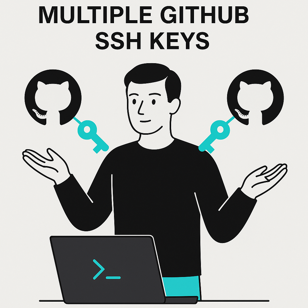 One MacBook, Two GitHub Accounts? Here’s How to Set Up Multiple SSH Keys Easily | by Purnesh ...