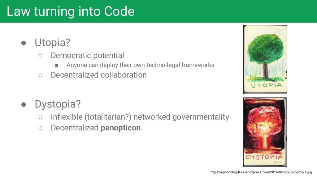 Law Is Code: Blockchain as a regulatory technology | by Juan José ...