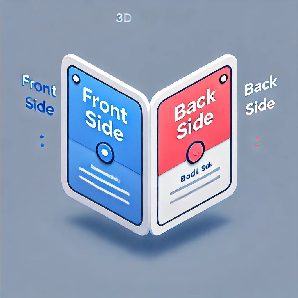 How to Create a Flip Card Component in React.js with TypeScript and Tailwind CSS | by Saber ...