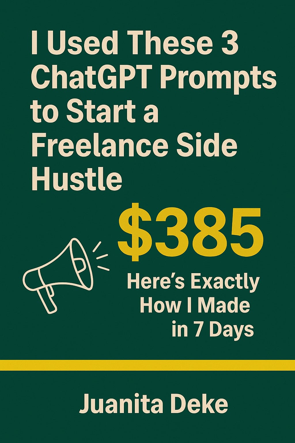 I Used These 3 ChatGPT Prompts to Start a Freelance Side Hustle – Here ...