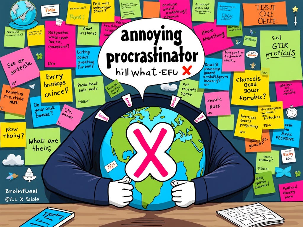 "Sticky Notes to Stagnation: The Chronicles of a Chronic Procrastinator ...