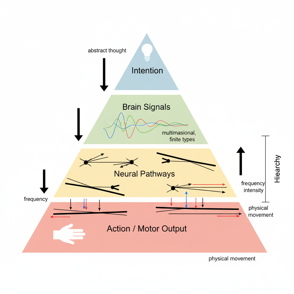A Suspected Hierarchy of Human Intentions and Brain Signals, and How ...