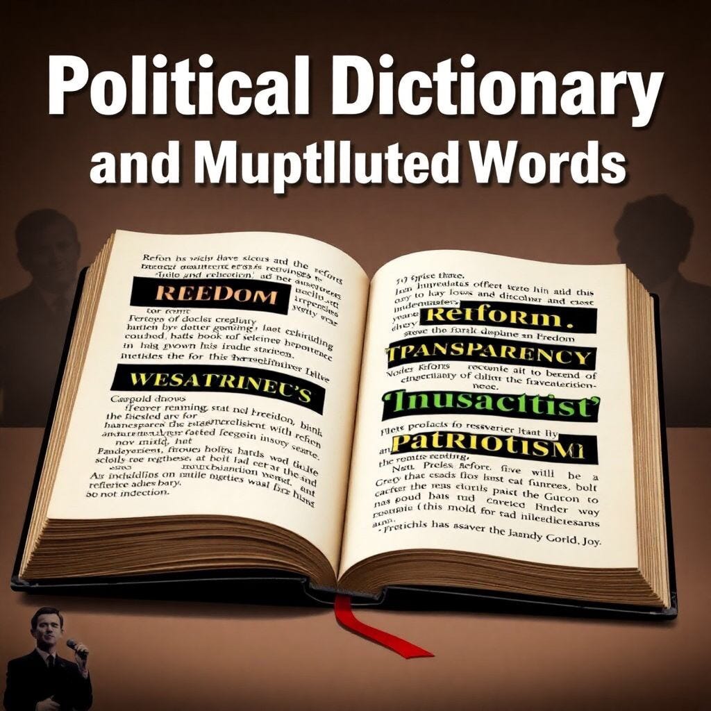 Political Dictionary: Misleading and Manipulative Words | by gab1930s ...