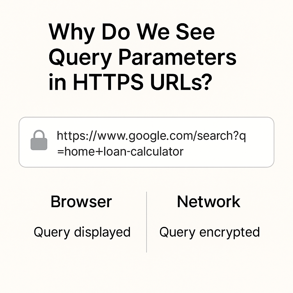 Why Do We See Query Parameters in HTTPS URLs? Is It Still Secure? | by ...