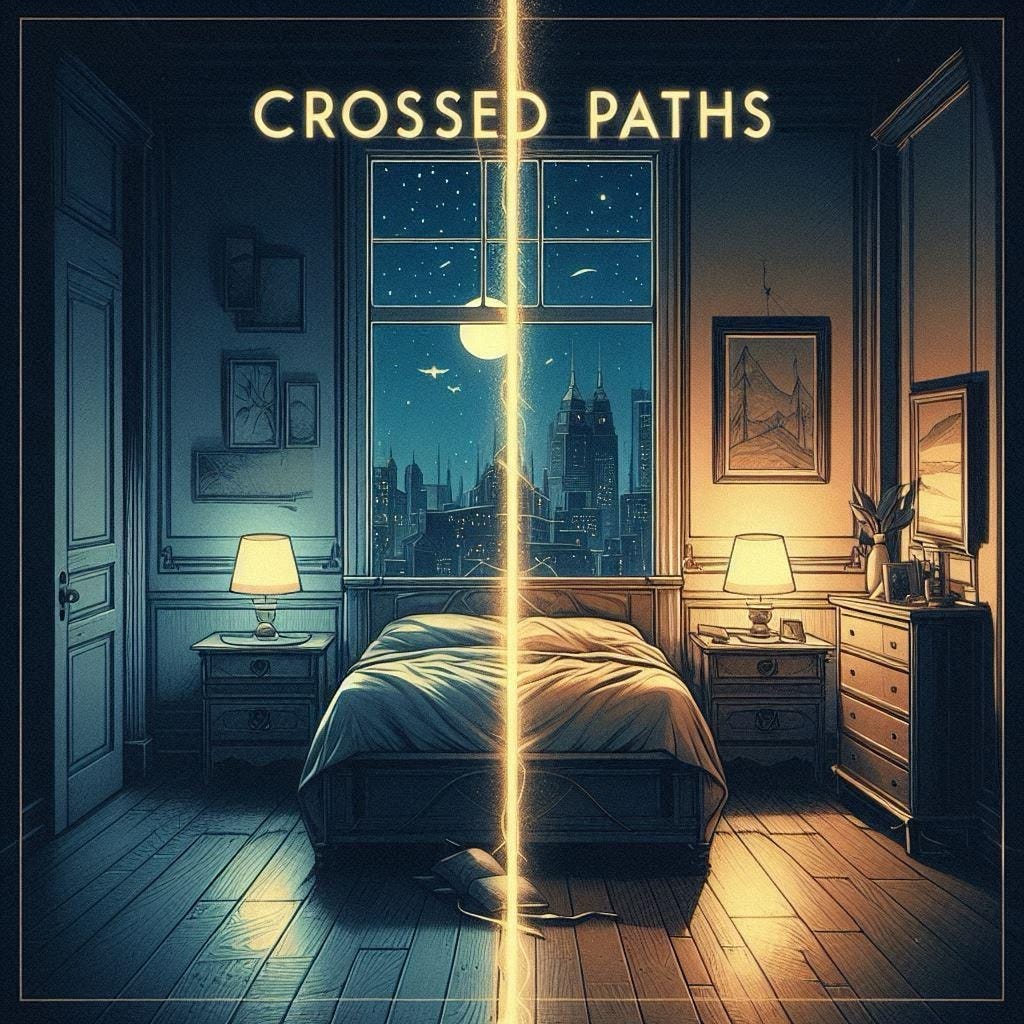 Crossed Paths. The distance between friendship and… | by Ovode O. | Medium