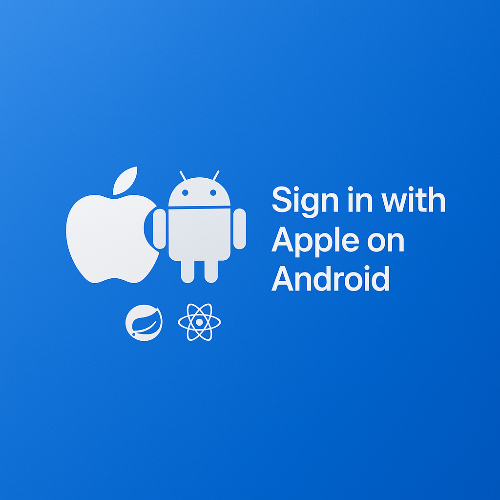 Implementing Sign In With Apple On Android Using Spring Boot And React A Step By Step Guide