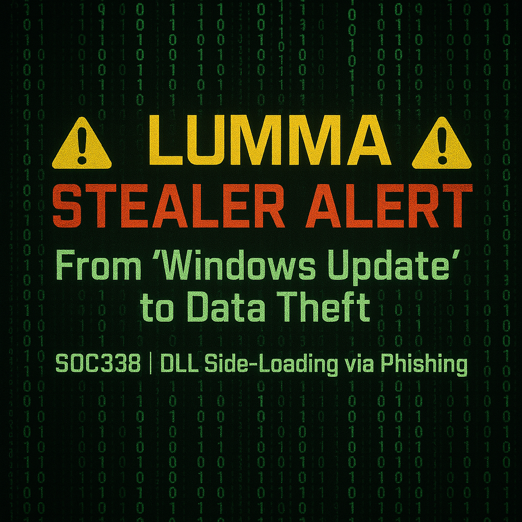 Incident Report: Lumma Stealer Deployment via Click Fix Phishing (DLL Side-Loading) | by Melusi ...
